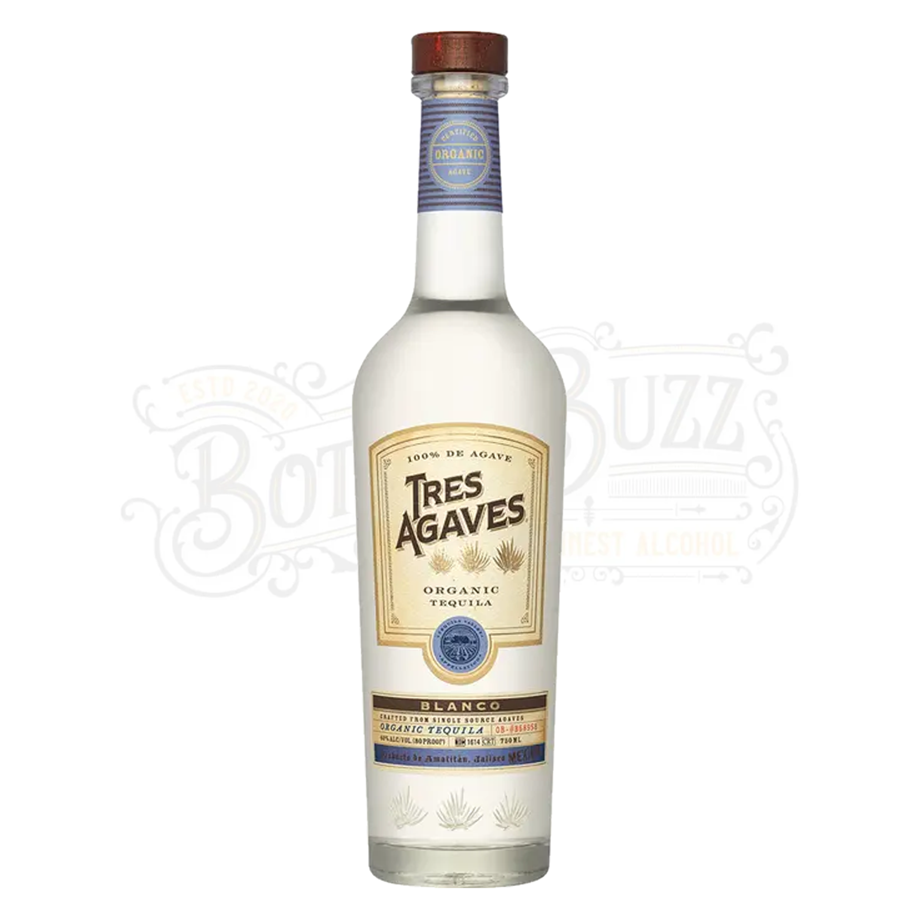 Tres Agaves Tequila Blanco 1 L – SwigLab